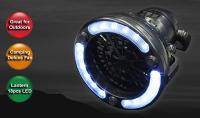 China Portable LED Tent Fan And Light , Lightweight Outdoor Camping Fan for sale