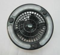 China 18 Pieces Ceiling LED Camping Fan Combo With Two Speed Fan And Light for sale