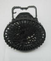 China 18 Pieces Ceiling LED Camping Fan Combo With Two Speed Fan And Light for sale