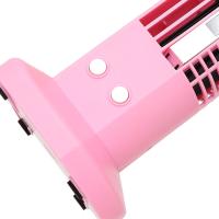 China Fashionable Design USB Tower Fan With Adjustable LED Light 330*105 Mm for sale