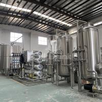 China 8TPH Drinking Water Reverse Osmosis System UV Sterilizer 99% SS304 for sale