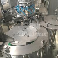 China 3 In 1 Water Bottle Filling Machine Gravity Monoblock Liquid Filling Machine 2000BPH for sale