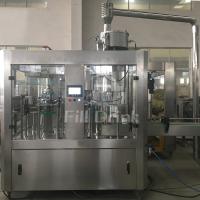 China 3 In 1 Water Bottle Filling Machine Gravity Monoblock Liquid Filling Machine 2000BPH for sale