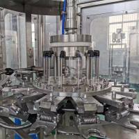 China SUS304 3 In 1 Monoblock Liquid Filling Machine Bottle Water Production Machine 3000 Capacity for sale