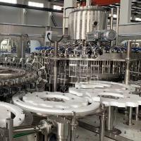 China SS304 Automatic Gravity Water Bottle Filling Machine 0-30000BPH for sale