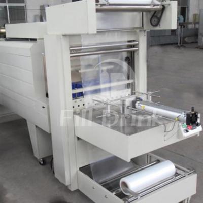 China Semi Auto PE Film Bottle Packing Machine 5 Packs Per Min With Tray for sale