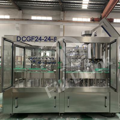 China Full Automatic Small Carbonated Drink Filling Machine Complete Bottled Water Production Lines for sale