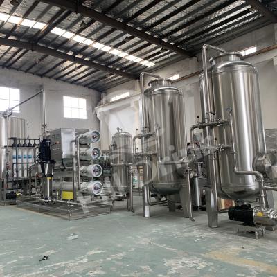 China Pure Water RO Water Treatment System 6TPH Reverse Osmosis System for sale