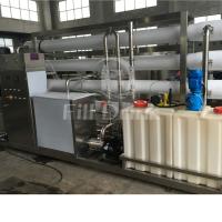 China 8TPH Drinking Water Reverse Osmosis System UV Sterilizer 99% SS304 for sale