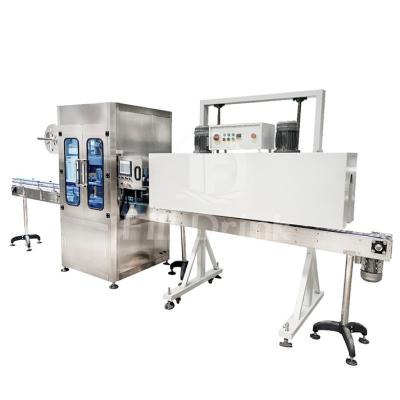 China Electric Heat Shrink Tunnel Bottle Labeling Equipment Shrink Sleeve Labeling Machine for sale