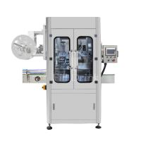 China Automatic PET Adhesive Commercial Bottle Labeling Machine Steam Heat Shrink Tunnel for sale