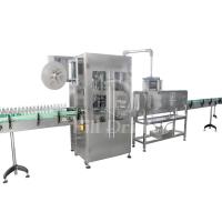 China Automatic PET Adhesive Commercial Bottle Labeling Machine Steam Heat Shrink Tunnel for sale