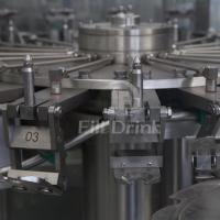 China SUS304 3 In 1 Monoblock Filler Capper Machine Carbonated Filling Machine Cap Sorting Elevator for sale