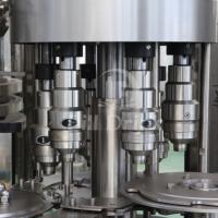 China SUS304 3 In 1 Monoblock Filler Capper Machine Carbonated Filling Machine Cap Sorting Elevator for sale