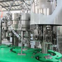 China Light Checker Carbonated Drink Filling Machine Carbonated Bottling Equipment Without Air Leakage for sale