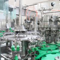 China Light Checker Carbonated Drink Filling Machine Carbonated Bottling Equipment Without Air Leakage for sale