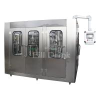 China 4000BPH SUS304 PET Carbonated Bottling Machine With Air Conveyor for sale