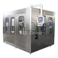 China 4000BPH Carbonated Drink Filling Machine 3 In 1 Monoblock Bottling Machine Precise Valve for sale