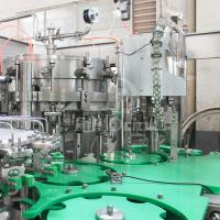 China 2000BPH Glass Bottle CSD Filling Machine 3 In 1 Water Filling Machine for sale