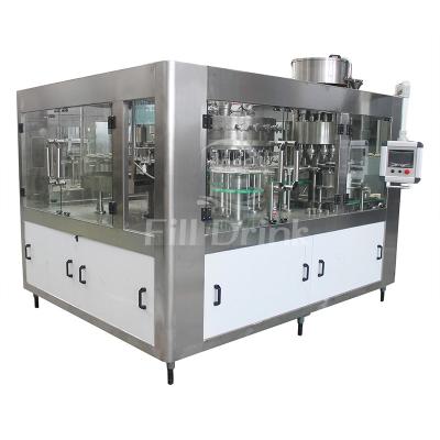 China 6000BPH Carbonated Soft Drink Filling Machine Fully Automatic Soda Making Machine Plastic Bottle for sale