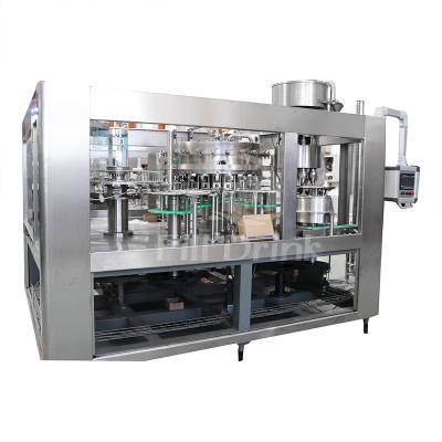 China PET Bottle Carbonated Drink Filling Machine 3 In 1 Monoblock Liquid Filling Machine for sale