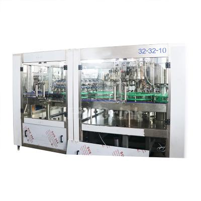 China Stainless Steel Carbonated Drink Filling Machine 10000BPH Plastic Bottle Carbonated Drink Filling Line for sale