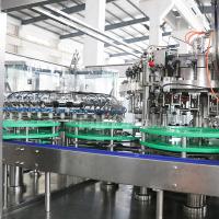 China Stainless Steel Carbonated Drink Filling Machine 10000BPH Plastic Bottle Carbonated Drink Filling Line for sale