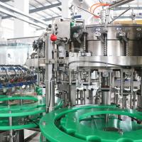 China PET Bottle Soda Gas Filling Machine Carbonated Soda Bottling Machine Without Air Leakage for sale