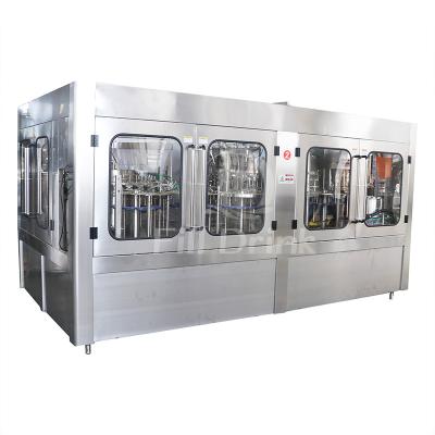 China Plastic Bottle 150ML Carbonated Drink Filling Machine Ring Type Liquid Tank for sale
