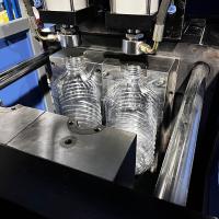 China Semi Automatic PET Bottle Blowing Machine 5L 2 Cavity Blow Moulding Machine for sale