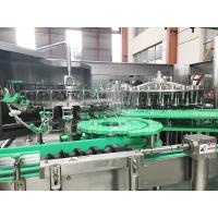 China Juice 3 In 1 Filling Machine 6.6KW Monoblock Filler Capper Washer for sale