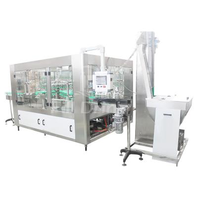 China Glass Bottle Juice Filling Machine 10000B/H Beverage Bottling Machine With Back Flow Tank for sale