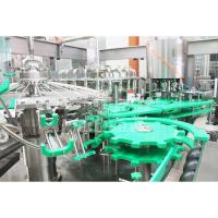 China Glass Bottle Juice Filling Machine 10000B/H Beverage Bottling Machine With Back Flow Tank for sale