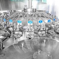 China 3 In 1 Glass Juice Bottle Filling Machine Small Juice Filling Machine with Aluminium Cap for sale