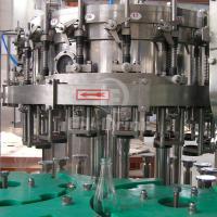 China 3 In 1 Glass Juice Bottle Filling Machine Small Juice Filling Machine with Aluminium Cap for sale