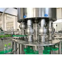 China CIP Cleaning Juice Bottle Filling Machine Glass Bottling Equipment Scraping Belt Lifting Cap Elevator for sale