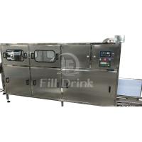China 100BPH Single Road 5 Gallon Water Filling Machine Hot Alkaline Water Washing for sale