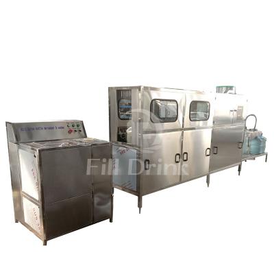 China Auto Loading 5 Gallon Filling Machine Linear Cylinder Driven 450BPH for sale