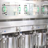China 450BPH 5 Gallon Water Filling Machine 5L Water Filling Equipment With Three Station for sale