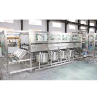 China 20L Gallon Jug Filler Four Station Single Decapping Head Gallon Jug Filling Machine for sale
