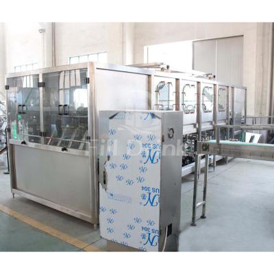 China 3 In 1 Gallon Bottle Filler 6 Line Automatic Gallon Jug Filling Machine for sale