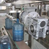 China 900BPH 6 Road 5 Gallon Water Filling Machine With Rotary Electric Motor Drive for sale
