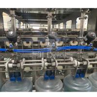 China Full Automatic 5 Gallon Bottle Filling Machine Eight Line Monoblock With Overflow Valve for sale
