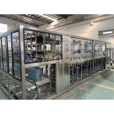 China 1500BPH 2 Decapping Head 5 Gallon Water Filling Machine Rotary Electric Motor Drive for sale