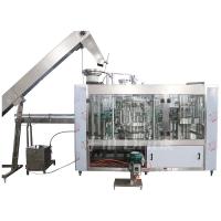 China SUS304 Glass Beer Bottle Filling Equipment With Trembling Cap Sorting Elevator for sale
