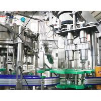 China SUS304 Glass Beer Bottle Filling Equipment With Trembling Cap Sorting Elevator for sale