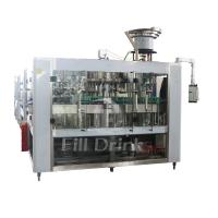 China Touch Screen CIP Cleaning Beer Bottling Equipment 1800BPH Motor Conveyor Precise Valve for sale