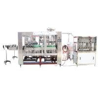 China Touch Screen CIP Cleaning Beer Bottling Equipment 1800BPH Motor Conveyor Precise Valve for sale