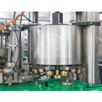 China Pop Top Lid Beverage Cans Filling Machine 2 In 1 Monoblock Bottling Machine for sale