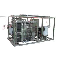 China 130deg 2T Plates Sterilizer UHT Sterilization Machine SUS304 for sale